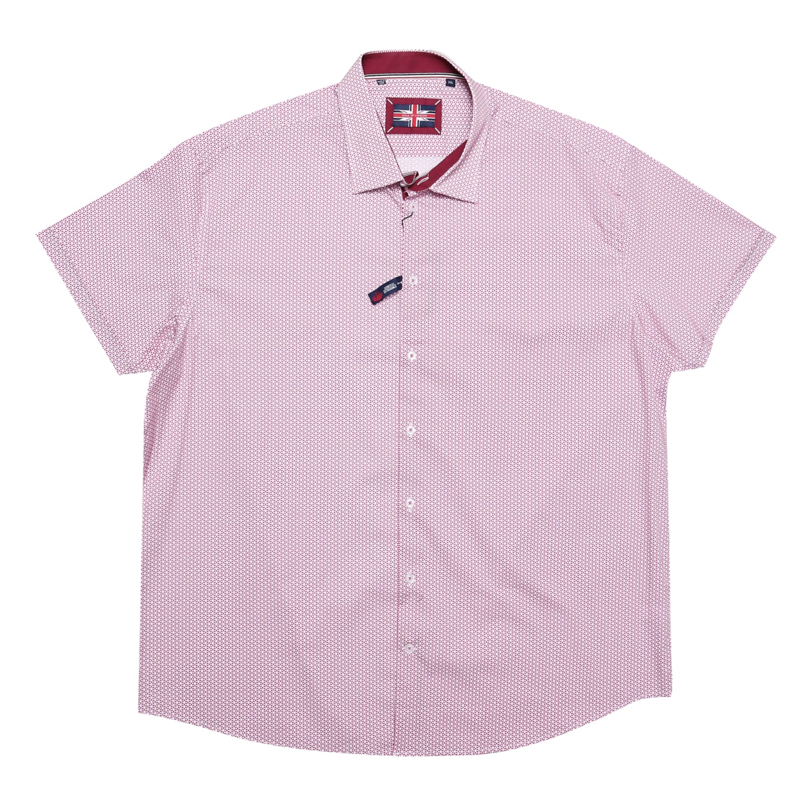 Chemise à manches courtes Soul of London – M.H. Grover & Sons